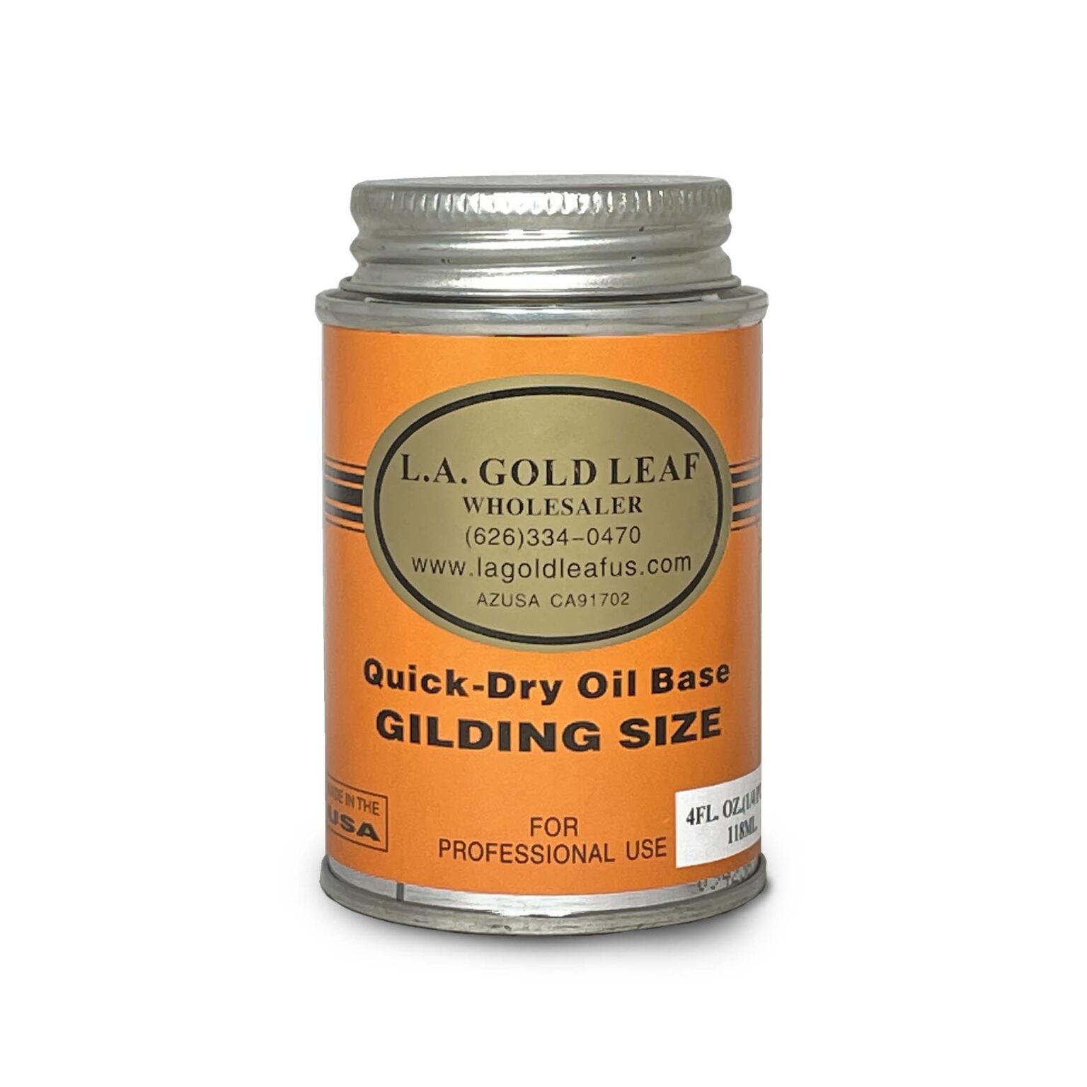 L.A. Gold Leaf Quick Dry Size (Outdoor/Indoor Use) — L.A. Gold Leaf ...